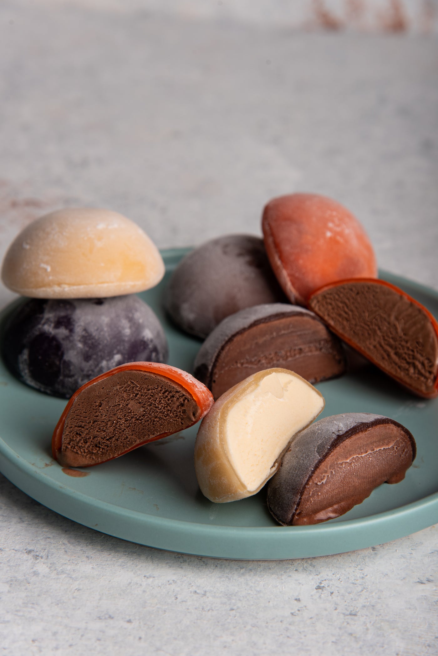 Saffron Ice Cream Mochi – Intelligent Foods